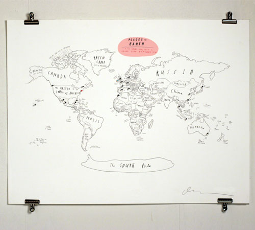 Hand Drawn Map Prints | Handmade Charlotte