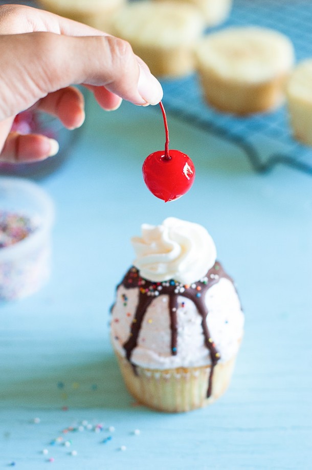 How To Make Ice Cream Sundae Cupcakes Handmade Charlotte