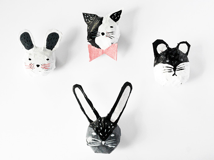 How To Make Paper Mache Animals Handmade Charlotte