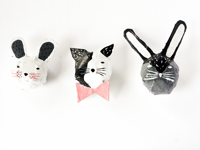 How To Make Paper Mache Animals Handmade Charlotte