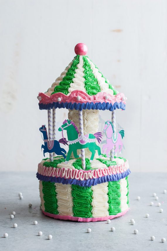 Carousel Cake | Handmade Charlotte