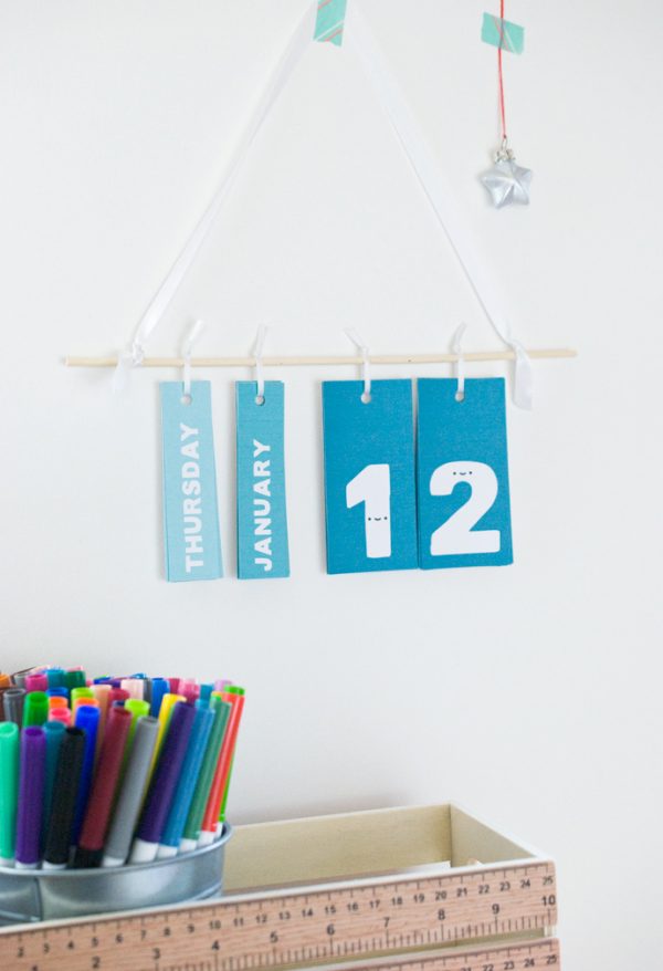 DIY Printable Perpetual Calendar Handmade Charlotte